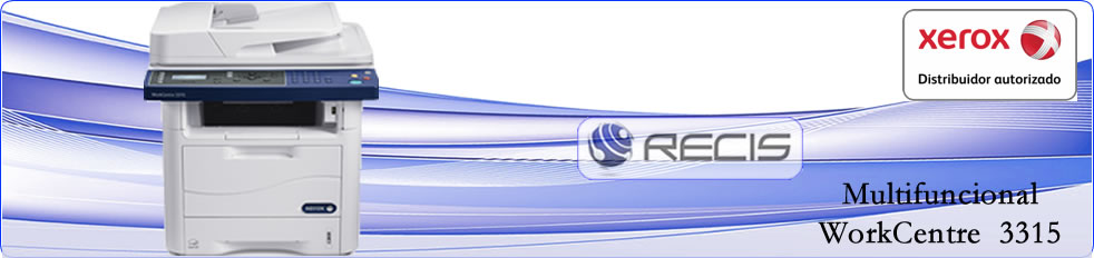 Impresora Multifuncional WorkCentre 3315 - XEROX MEXICO - CONSUMIBLES ...