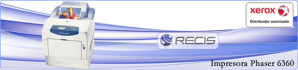 IMPRESORA XEROX PHASER 6360 - XEROX, COPIADORAS XEROX, CONSUMIBLES ...